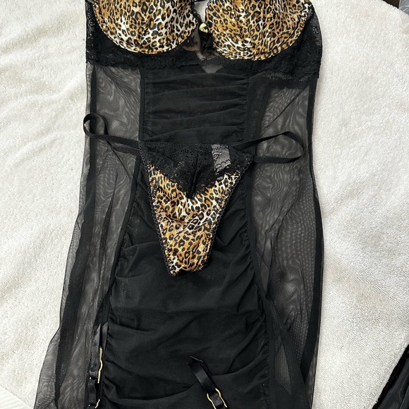 Victoria's Secret | Intimates & Sleepwear | Victorias Secret Leopard ...